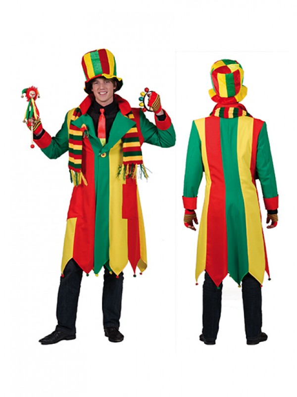 Jacket Rood/Geel/Groen - Party Planet | de online feestwinkel